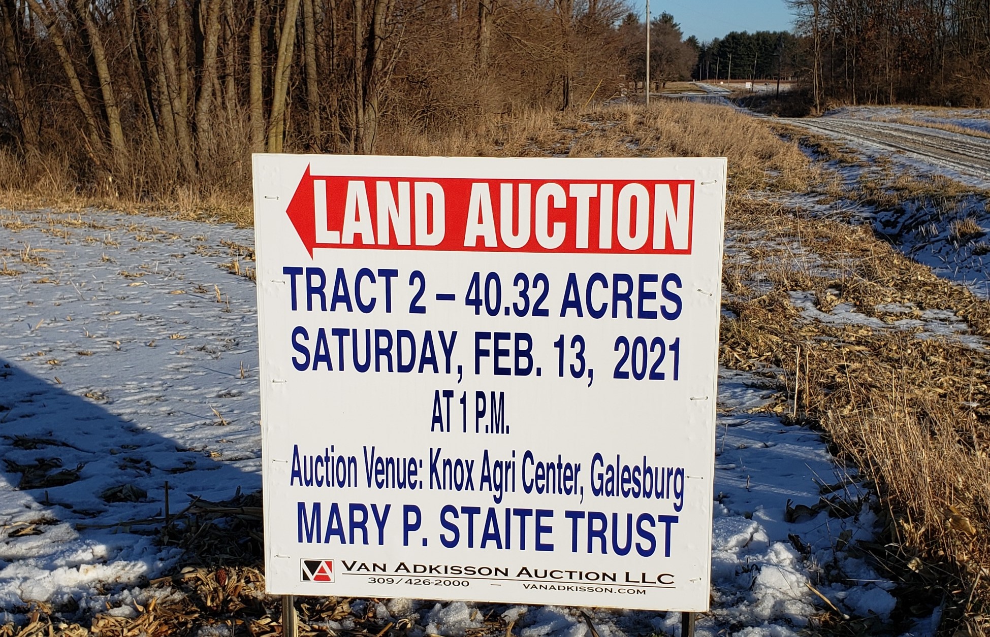 Land Auction - 173.55 Surveyed Acres - 3 Tracts in Knox County, IL ...