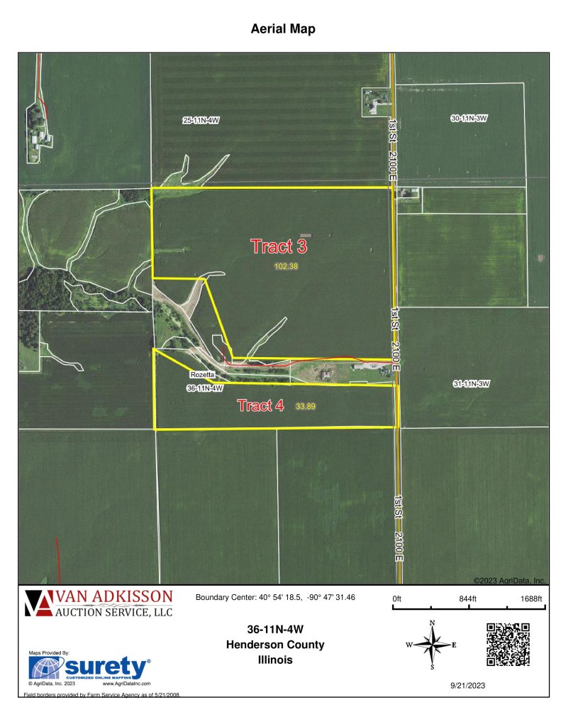 Live & Online Land Auction - 297 Prime Acres - 2 Tracts in Warren ...